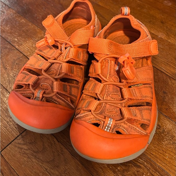 Keen | Shoes | Keen Vibrant Orange Kids Sandals | Poshmark